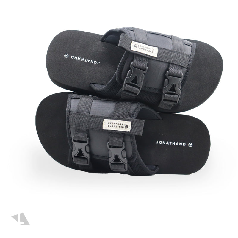 Jonathan D Buckle Sandal Black – Baytriage