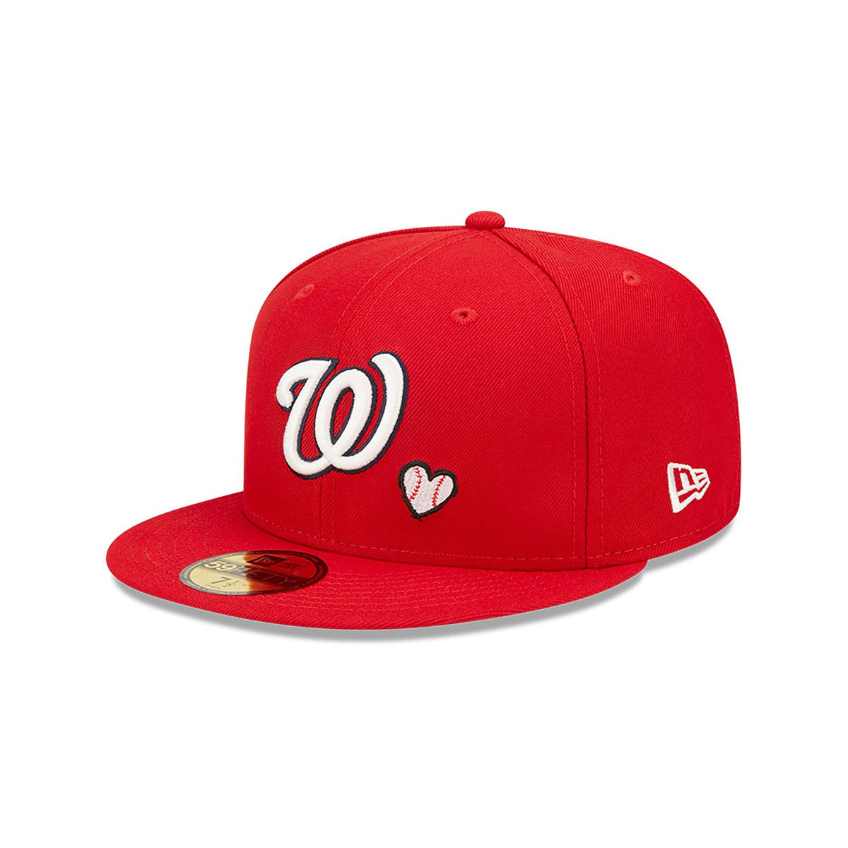 Washington MLB Team Heart Red 59FIFTY Fitted Cap – Baytriage