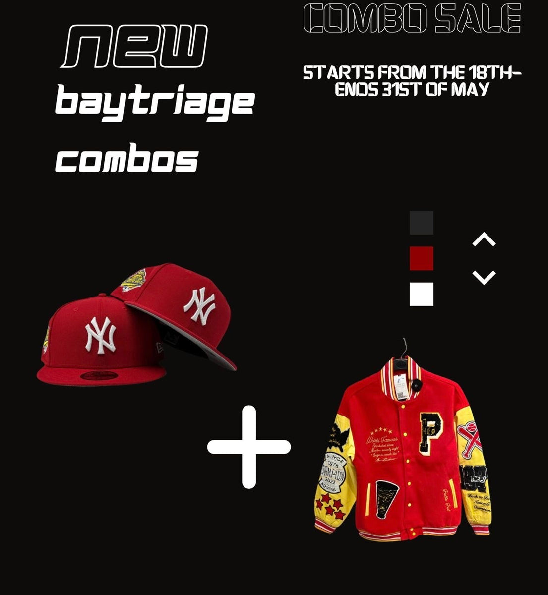 College jacket & fitted cap – Baytriage